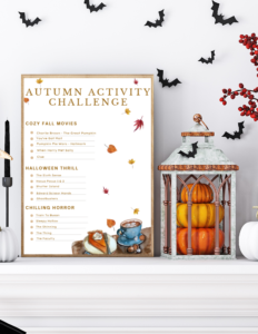 FREE Fall Printable - Autumn Bucket List - Cailey Maclean